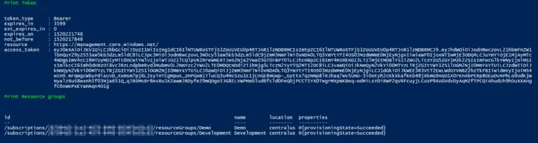 Access Azure REST API using PowerShell - TEKSpace Blog